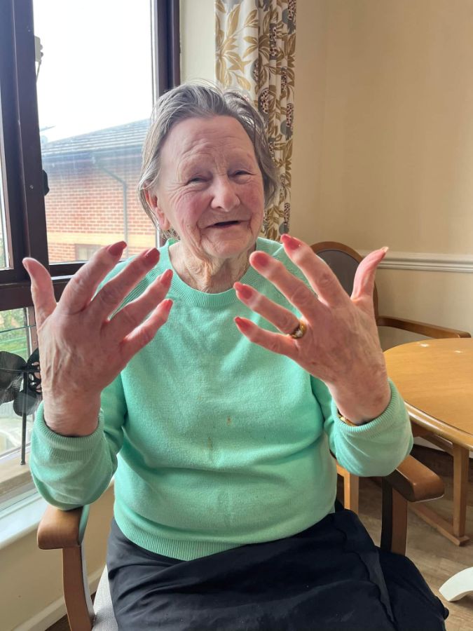 Pamper Day - Pingley Court Care Home